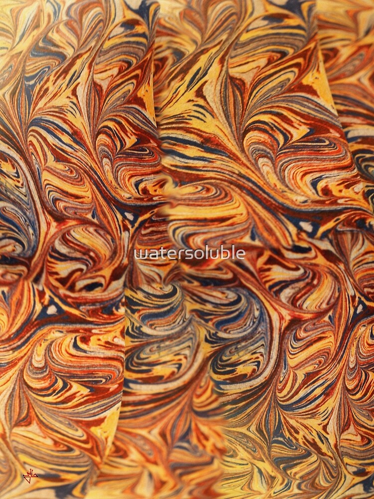 "marbled paper - carnival splash" by watersoluble | Redbubble