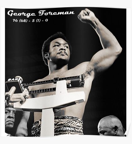 George Foreman: Posters | Redbubble