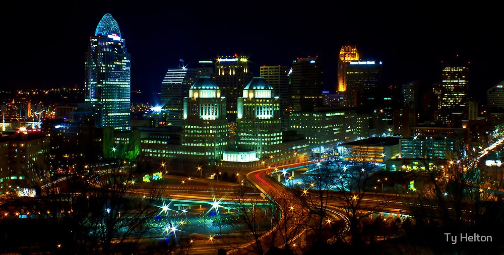 "Overlooking the Queen City" by Ty Helton | Redbubble