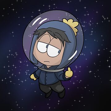 "Spaceman Craig" Sticker for Sale by iiamti | Redbubble