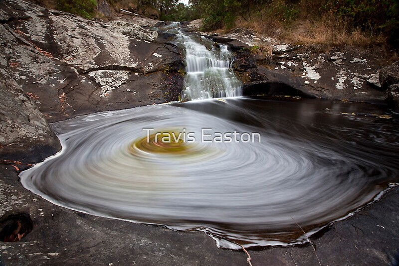 "Carisbrook Falls - First tier" by Travis Easton | Redbubble