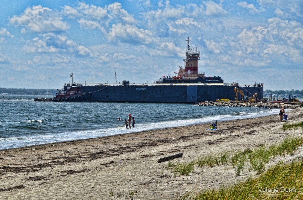 "Compass Rose Beach Rhode Island" by Valerie Dunn | Redbubble