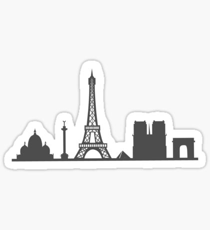 Paris Stickers | Redbubble