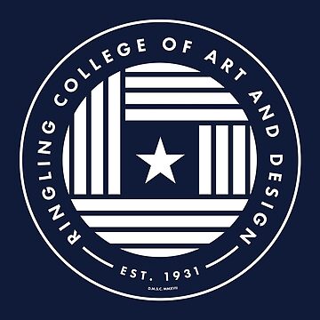 "Ringling College of Art and Design - Circle Logo" Metal Print for Sale ...