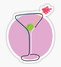 Martini: Stickers | Redbubble