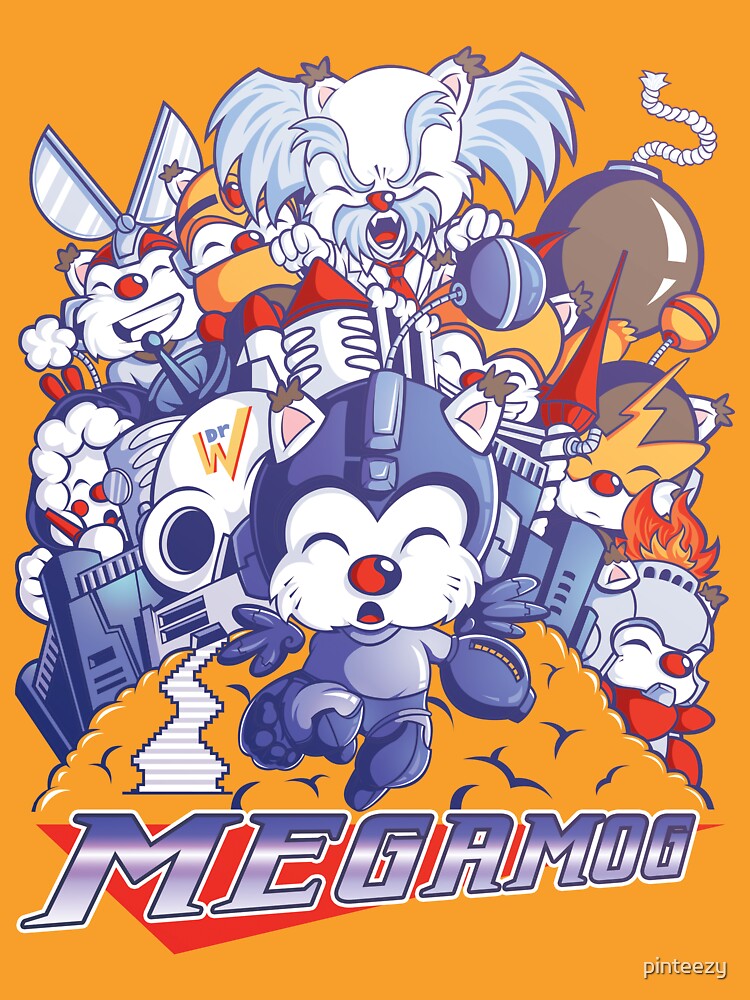 [Art][Merch] MegaMog by pinteezy (RedBubble) : r/moogles