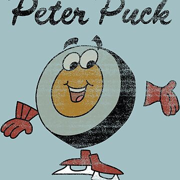"Vintage Peter Puck" Essential T-Shirt for Sale by BrokenHorn | Redbubble