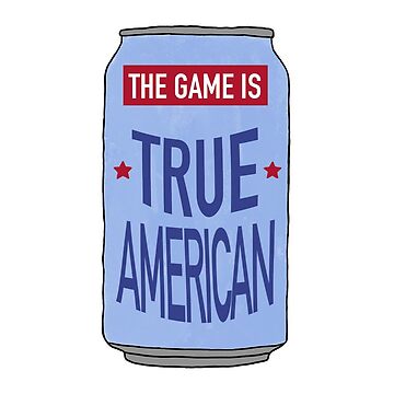 "True American//New Girl" Sticker for Sale by elliemoon | Redbubble