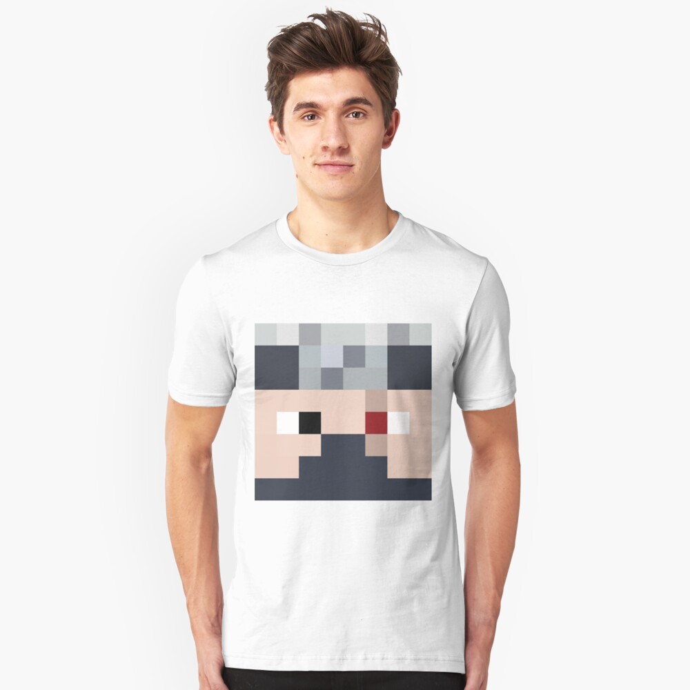 "Ethoslab Minecraft skin - Etho face" T-shirt by youtubedesign | Redbubble