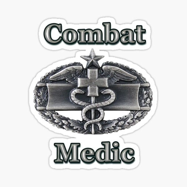 Combat Medic Stickers | Redbubble