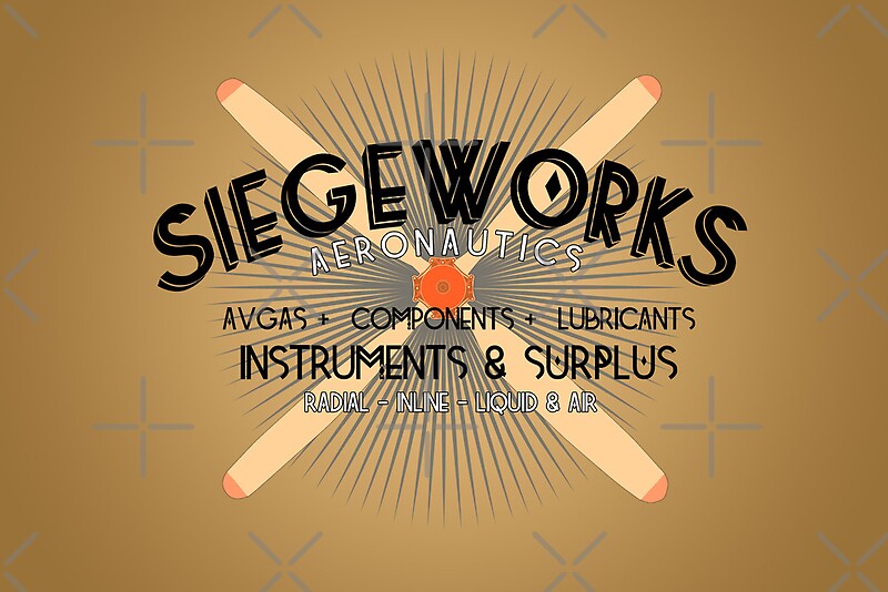 "Siegeworks Aeronautics" by siege103 | Redbubble