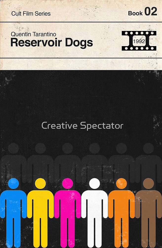 "Reservoir Dogs Modernist Book Cover Series " by Creative Spectator ...