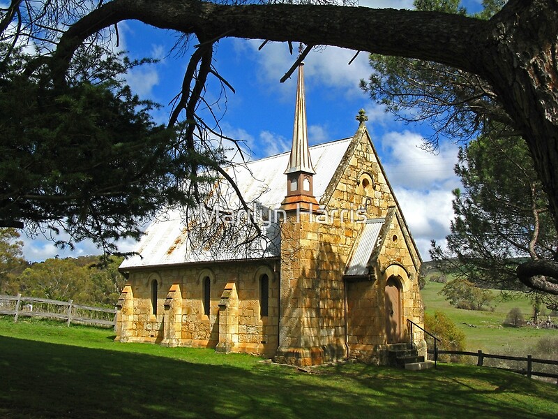 "Historic Byng Church" by Marilyn Harris | Redbubble