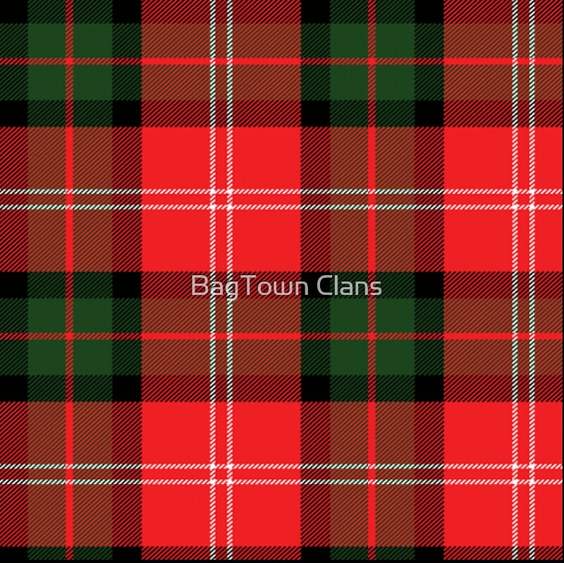 "Clan Nesbitt Tartan " by BagTown Clans | Redbubble