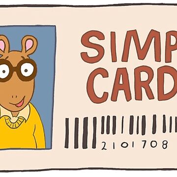 "Simp Card" Poster for Sale by Emma Barrow | Redbubble