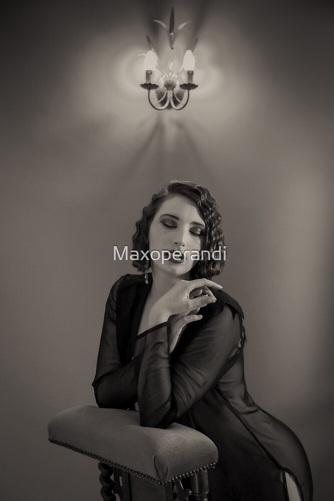 "Under the Wall Light" by Maxoperandi | Redbubble