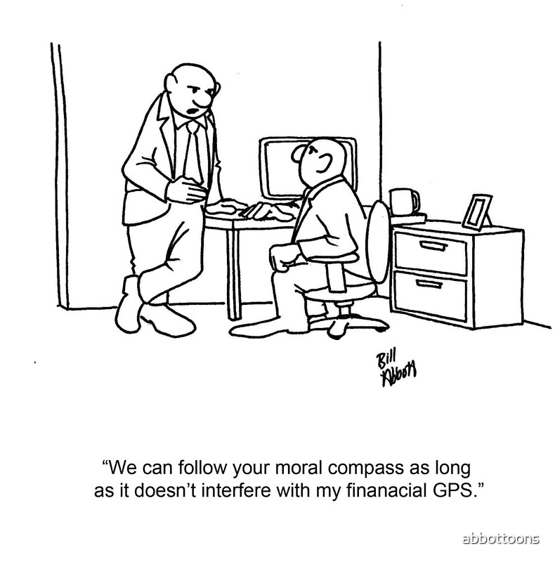 "Funny Financial Cartoon" by abbottoons | Redbubble