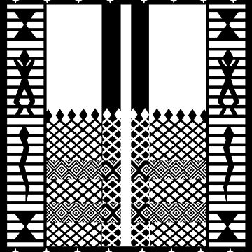 "Benguet Weave black & white" Canvas Print for Sale by JIJgalaxy ...