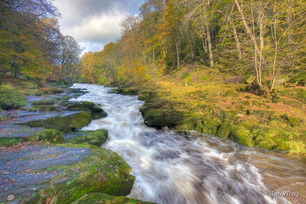 "The Strid" by Ian Wray | Redbubble