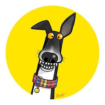 "Teefs!" Sticker for Sale by RichSkipworth | Redbubble