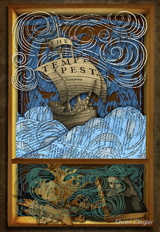 "The Tempest Shadow Box" by Ehren Ziegler | Redbubble