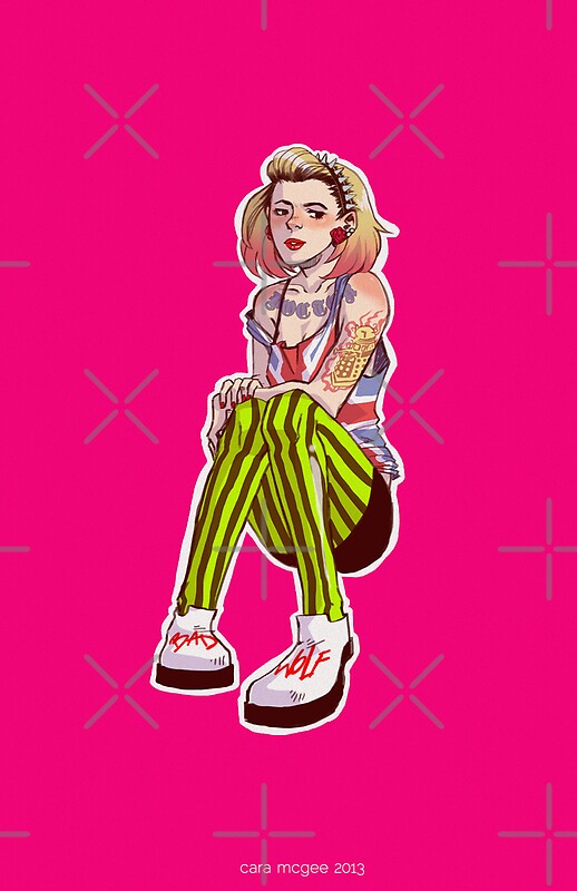 "Punk!Rose" by Cara McGee | Redbubble