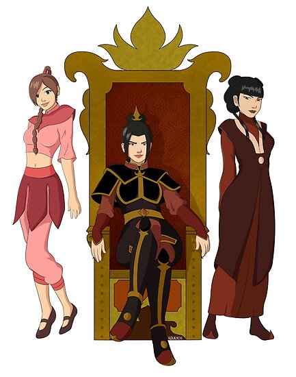 "Avatar The Last Airbender Trio" Poster by koukachi | Redbubble