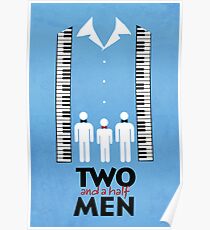Two and a Half Men: Posters | Redbubble