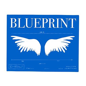 "Blueprint" Sticker for Sale by starrymoonlight | Redbubble
