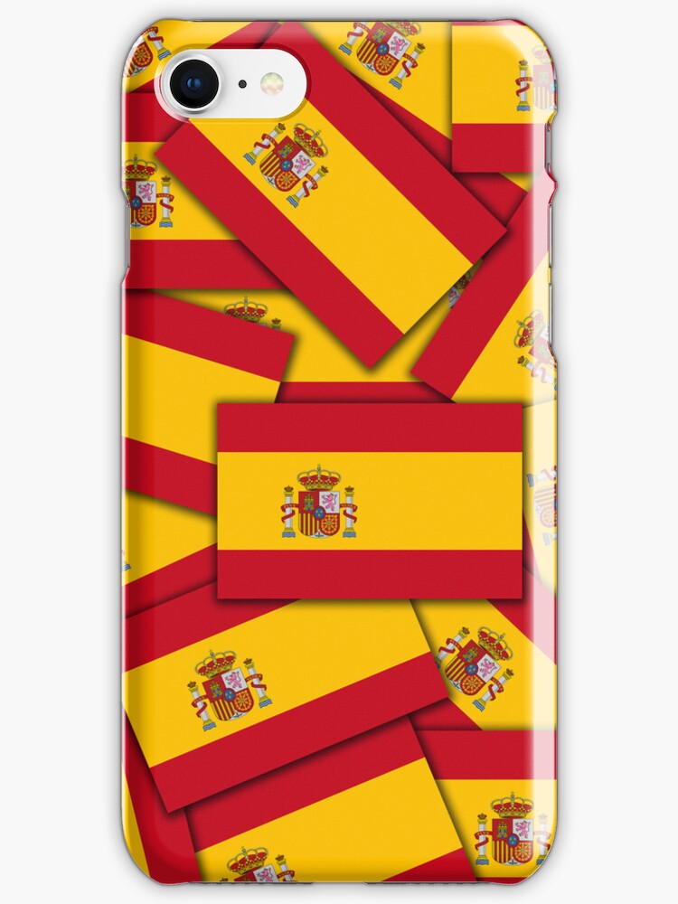 "Smartphone Case - Flag of Spain - Multiple" iPhone Cases & Skins by Mark Podger | Redbubble