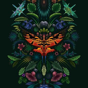 "Pandora Forest" Pin for Sale by Emily Higgs | Redbubble