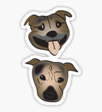 Staffy: Stickers | Redbubble