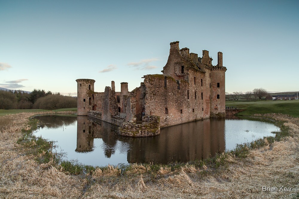 "Caerlaverock Castle #1" by Brian Kerr | Redbubble