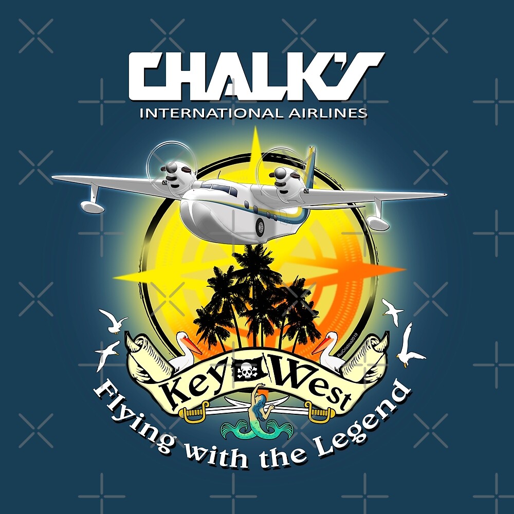 "Chalk's Airlines " by Manecas | Redbubble