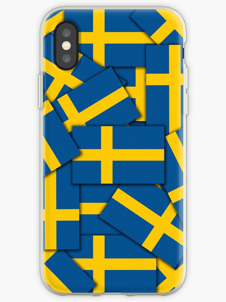 "Smartphone Case - Flag of Sweden - Multiple" iPhone Cases & Covers by mpodger | Redbubble