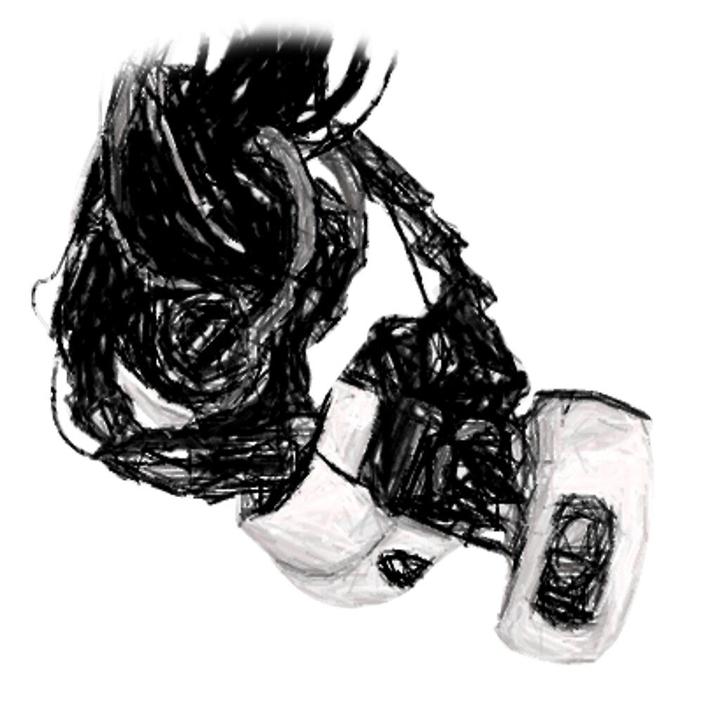 "GlaDos Free Draw" by YosemiteSam | Redbubble