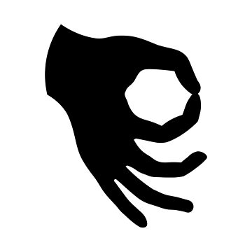 "Circle Game - Okay Hand Sign - Got 'Em" Greeting Card for Sale by ...