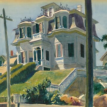 "Edward Hopper. Haskell's House, 1924." Photographic Print for Sale by ...