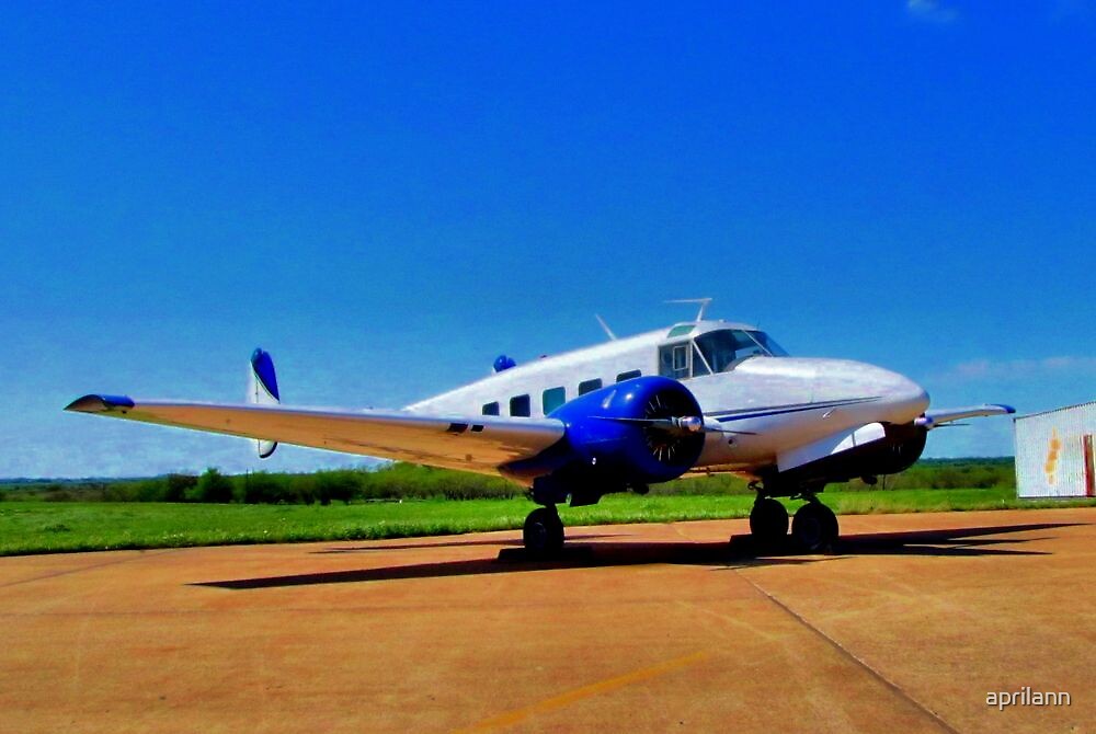 "1956 Beechcraft M18" by aprilann | Redbubble