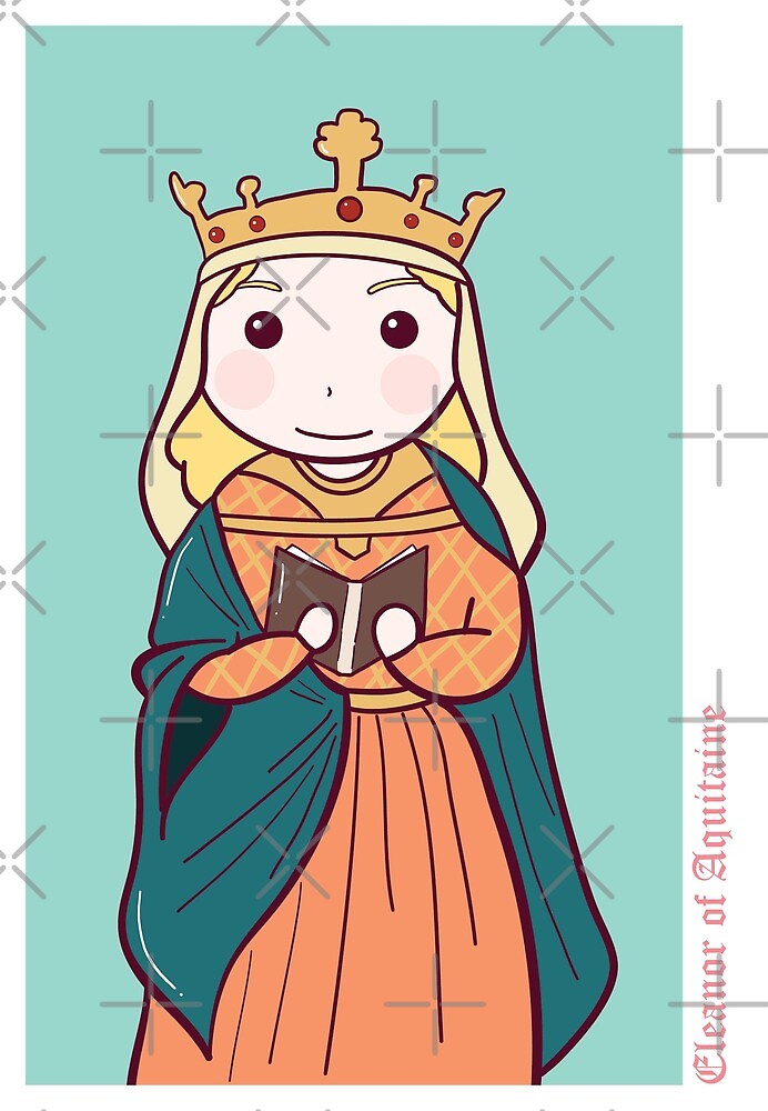 "Cute Historical Characters - Eleanor of Aquitaine" by MariOyama ...