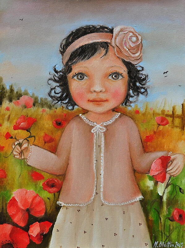 "August Girl" by Monica Blatton | Redbubble