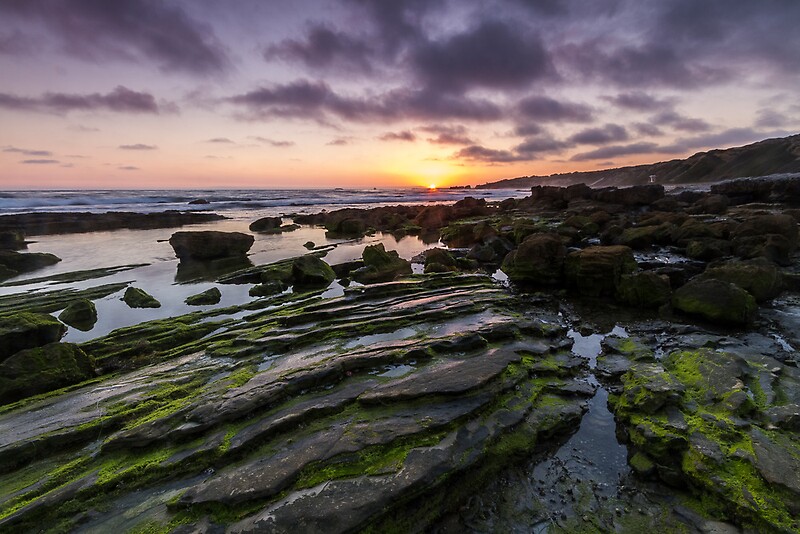 "A Crystal Cove Sunset" by Richard Thelen | Redbubble