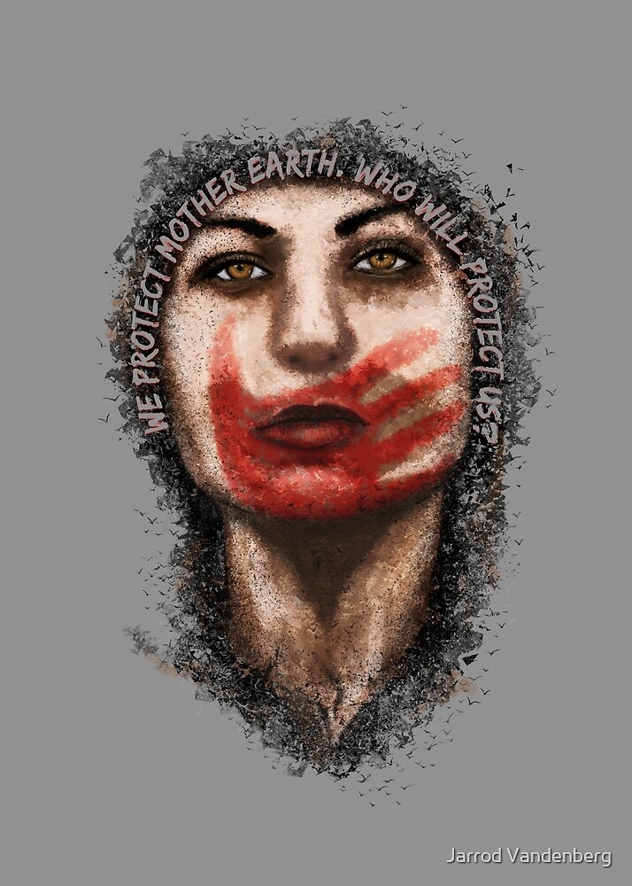"#MMIW Red" by Jarrod Vandenberg | Redbubble
