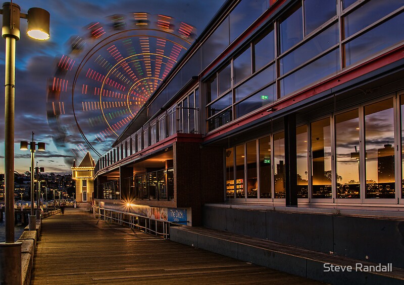 "Ghost on the Boardwalk" by Steve Randall | Redbubble