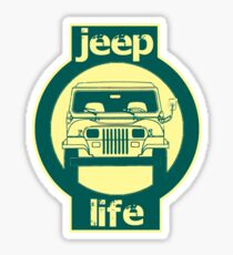Jeep Life: Stickers | Redbubble