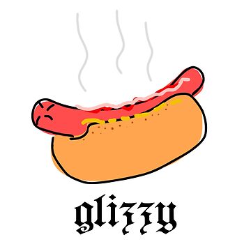 ""Glizzy" Hot Dog Meme Design" Art Print for Sale by lmzgraphics ...