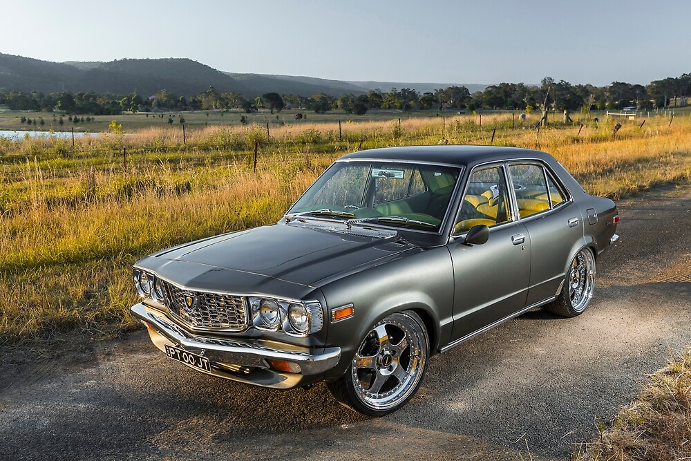 "John Tadros' 1972 Mazda RX3" by HoskingInd | Redbubble