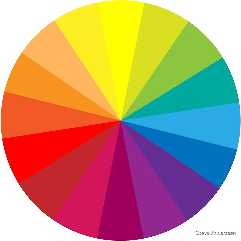 "Colour Wheel" by Steve Anderssen | Redbubble