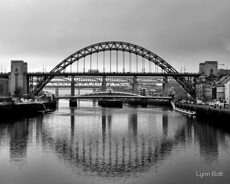 "Tyne Bridges" by Lynn Bolt | Redbubble