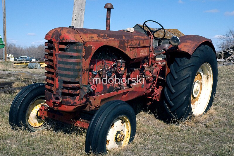 Tractor Weyburn Saskatchewan Canada By Mdoborski Redbubble